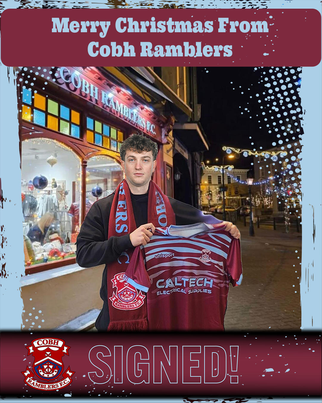 Cian Bargary Signs On At Cobh Ramblers for 2025 Season - Cobh Ramblers ...